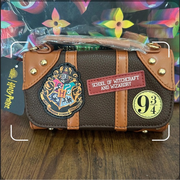 Warner Bros. | Bags | Harry Potter Brown And Tan Handbag | Poshmark